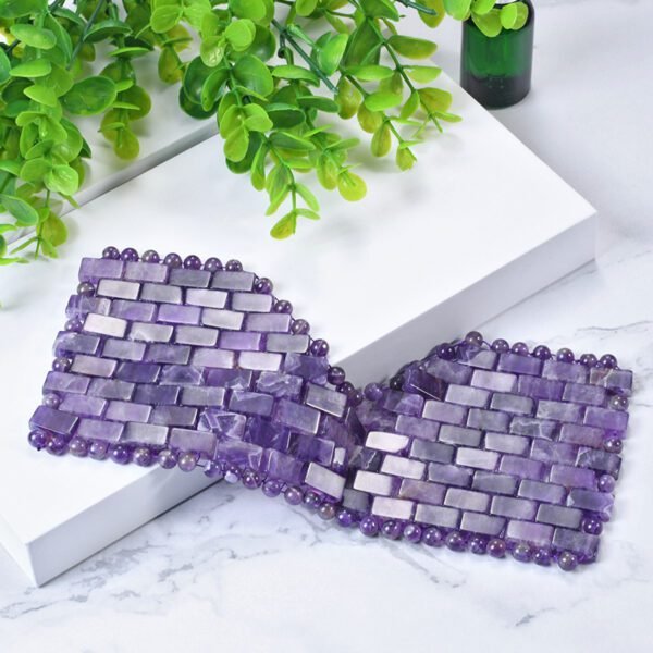 Wholesale Natural Amethyst Eye Mask